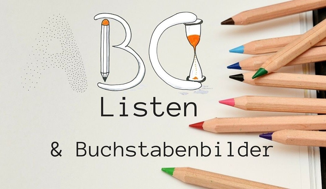 Kreative Booster: ABC-Liste und Buchstabenbilder | SinnSTIFTen.biz